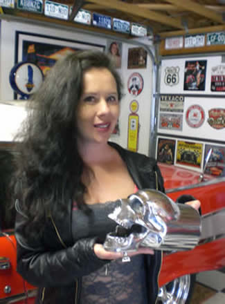 Cool Ass Parts - Skull and Flame Exhaust Tips - Hitch Covers - Skeleton ...