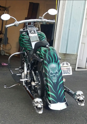 Custom Skull Exhaust Tip